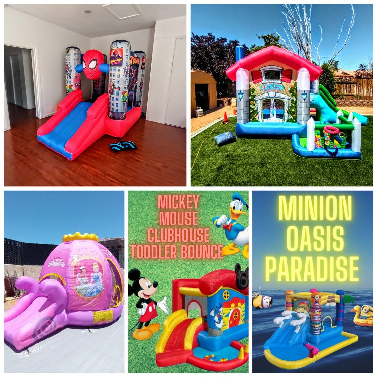 Toddler Bounce houses - HD Fun Zone Apple Valley CA
